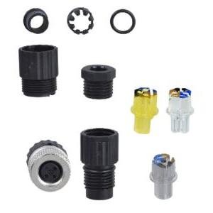 SCHNEIDER CONNETTORE CON MORSETTI M8 FEMMINA DRITTO 3P