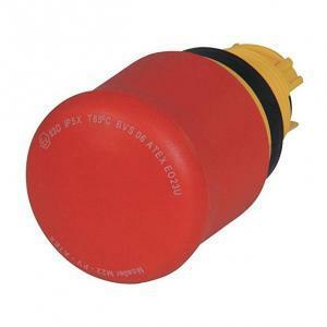 Eaton M22-PV - Pulsante di emergenza a trazione opaco frontale per pulsanti a fungo