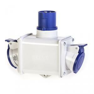 Adattatore Multiplo 2 Uscite 220V 16A SCAME