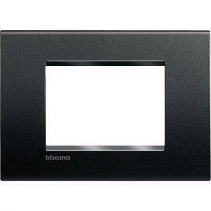 BTICINO PLACCA 3P ANTRACITE LIVINGLIGHT LNA4803AR