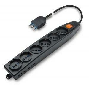 Scame Presa Multiplica Plur. 6+4 USCITE + INT. C/CAVO - Rfelettrica